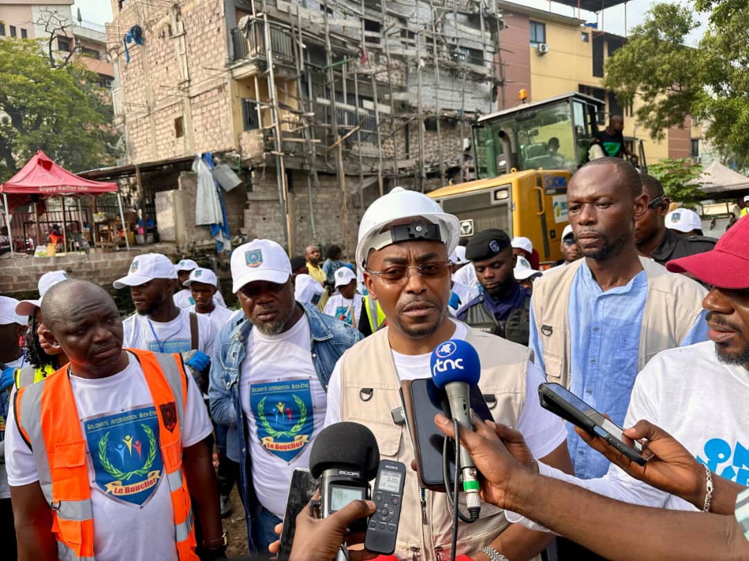 Kinshasa: l'ONG “le Bouclier” de Jean-David E'ngazi apporte un soutien considérable aux ...