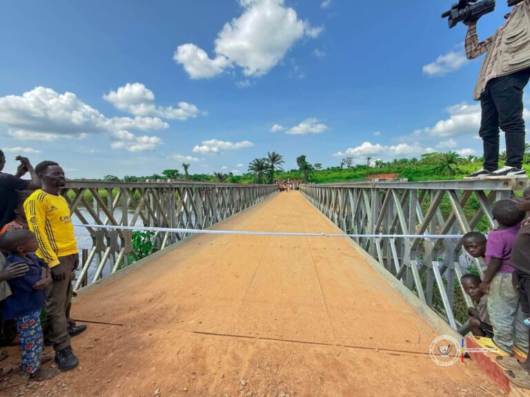 Lomami : inauguration du pont Kamutambayi à Luilu - MediaCongo Press